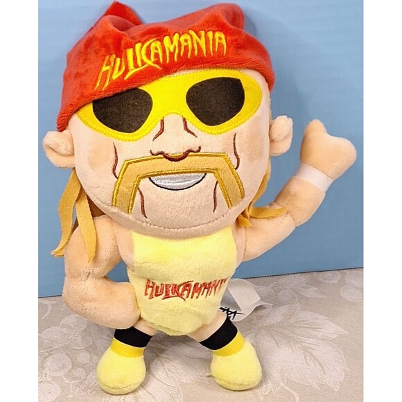 WWE | Toys | Wwe Wrestling Hulk Hogan Plush Doll Figure Stuffed Toy ...